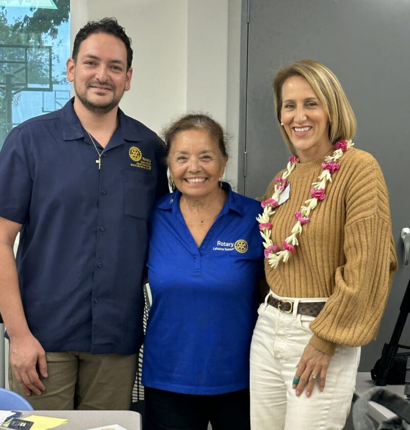 Lorrie Betsill Nielson inducted as 38th member of the rotary Club of ...
